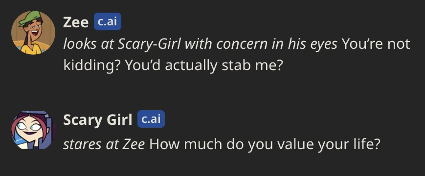 This Scary Girl bot I made | Fandom