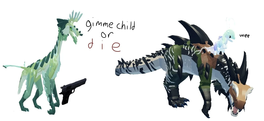 lerachu w/ a gun | Fandom