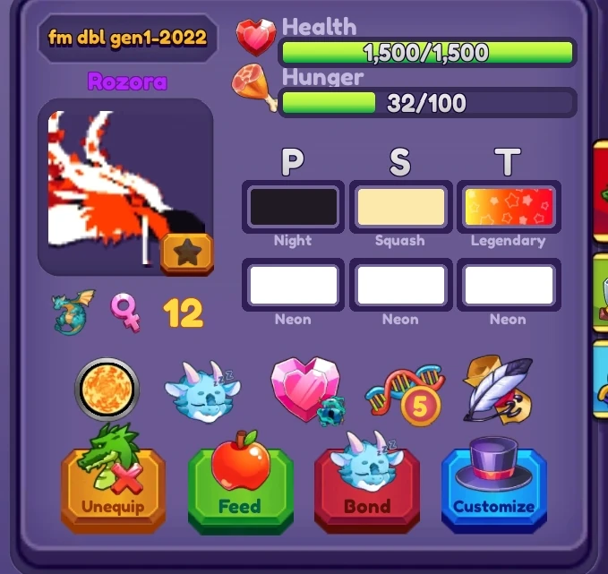 swap my fm dbl gen1 roz for another fm leg e gen1 pure pitch roz. also lf 2019 alrenoth | Fandom