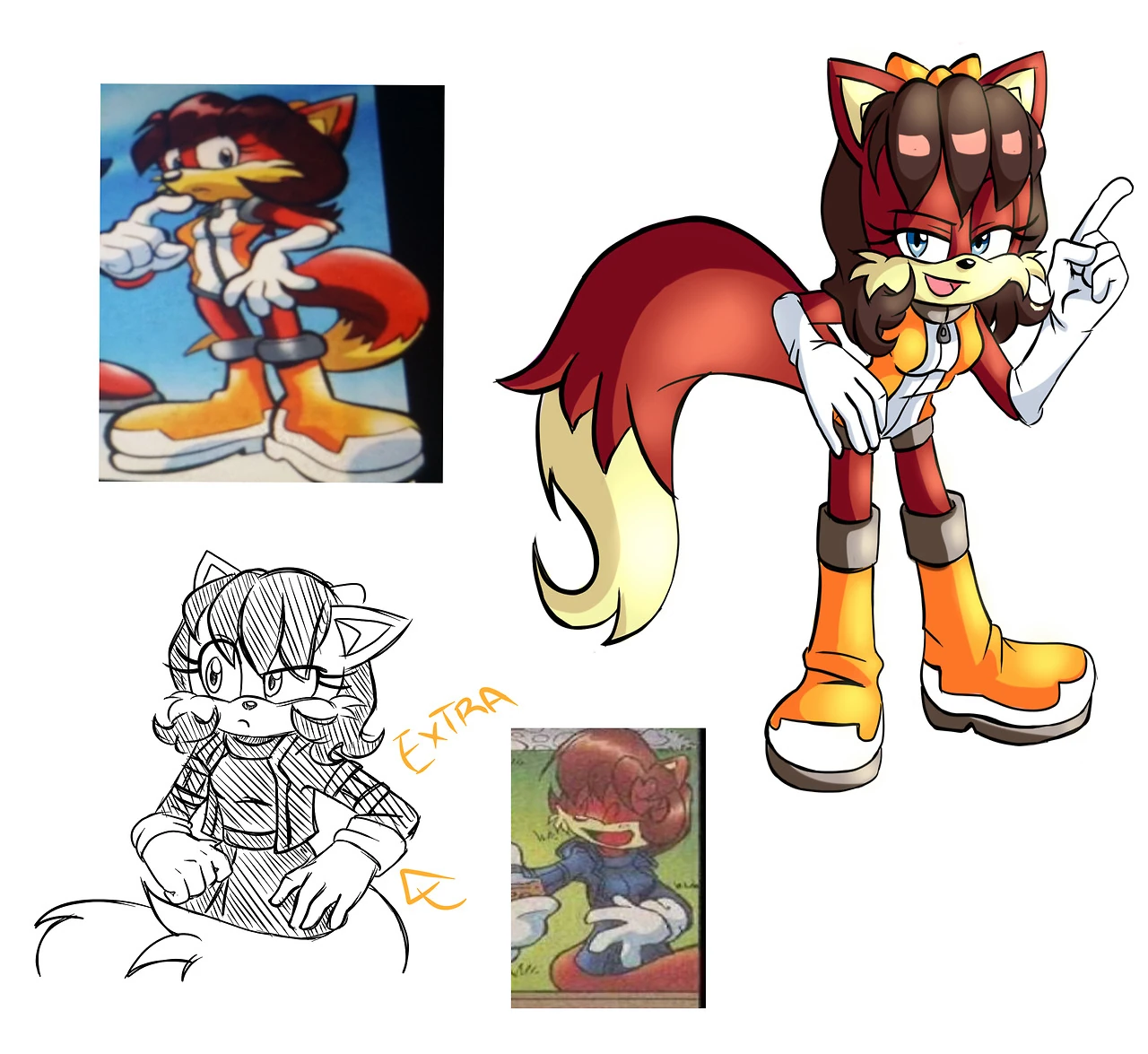 Fiona Fox redraw by anonymous | Fandom