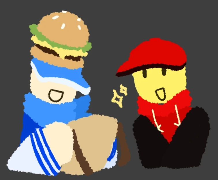 Uhh...to hopefully lighten the mood, I have a challenge: put these two ...