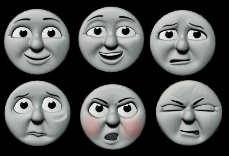 James' new Sodor Online Model has used to have 10 faces and now has 16! | Fandom