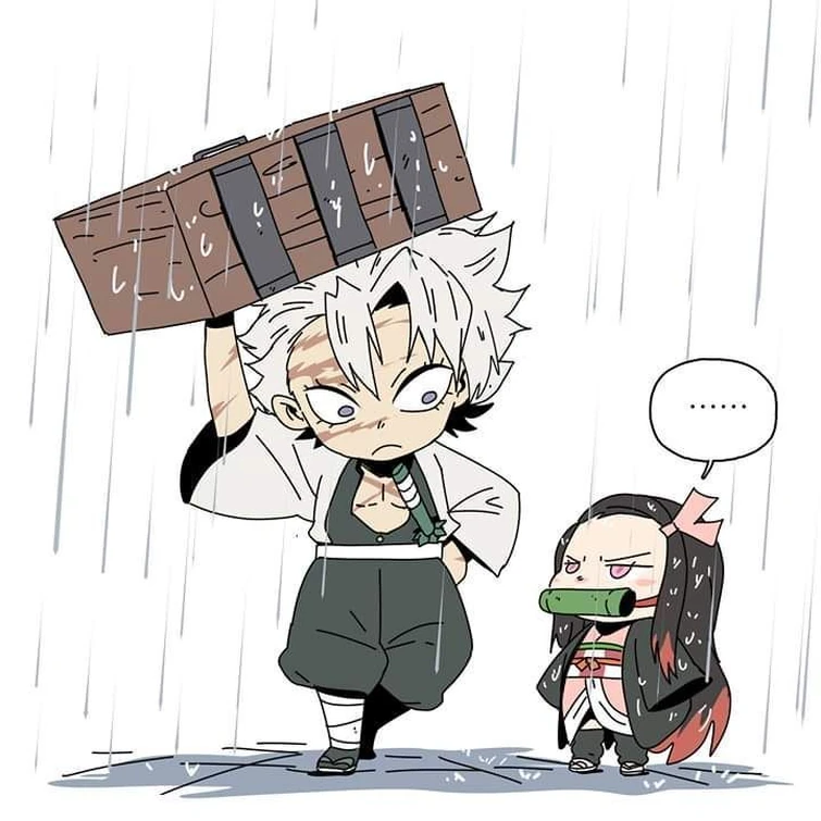 hashira in the rain (not mine sorry if 2 are small) | Fandom