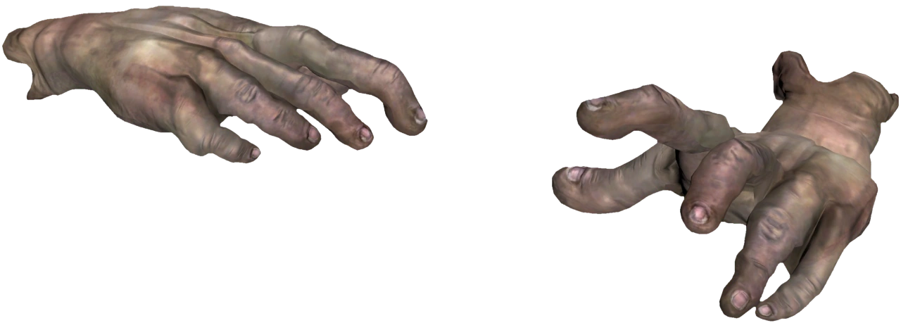 The living hands (Little Nightmares II) Minecraft Mob Skin