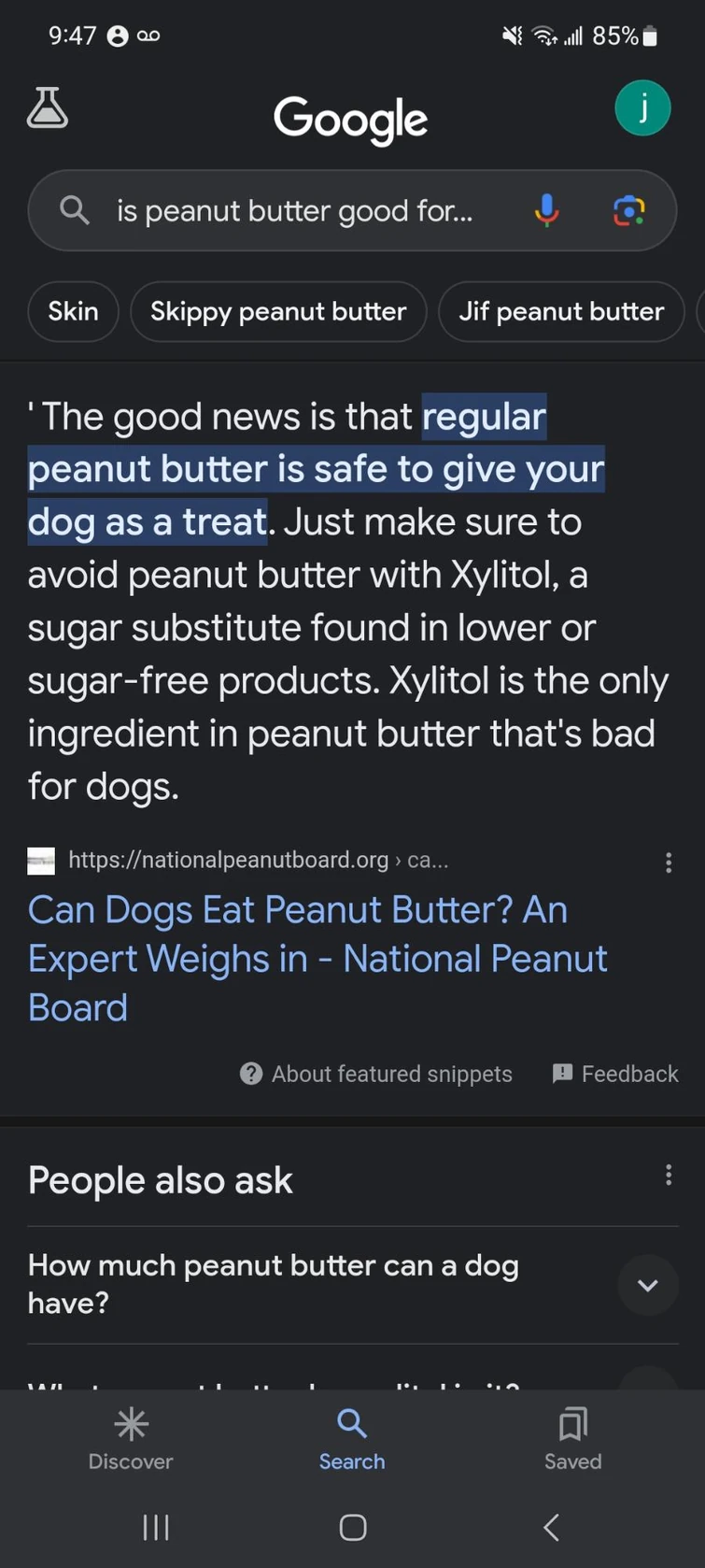 Should I feed my dog peanut butter??? (Peanut butter is his least fav lol) | Fandom