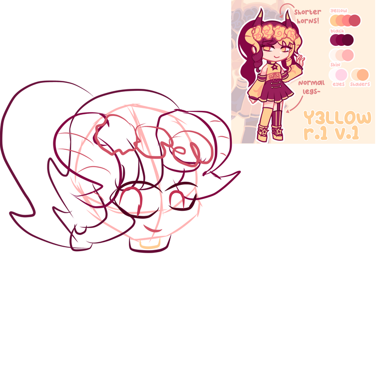 Rn drawing my fav gachatuber, and idol fan art lol | Fandom