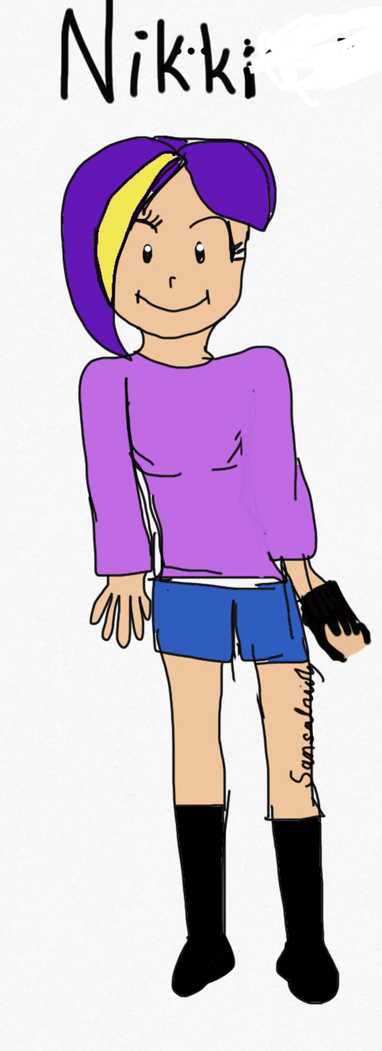 Fan-art: Nikki Maxwell when she’s in high school! | Fandom