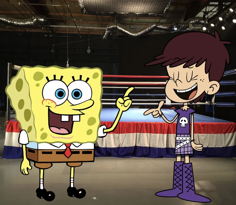 SpongeBob and Luna are having a pointing contest. | Fandom