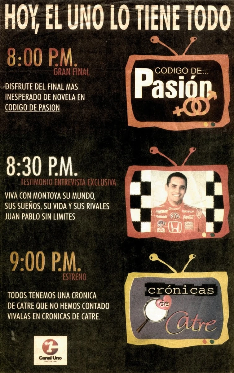 Código de Pasión (telenovela colombiana, 1999) | Fandom