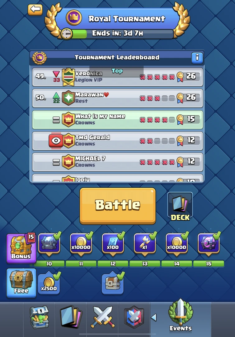 15 wins royal tournament with Evolved recruits LumberLoon | Fandom