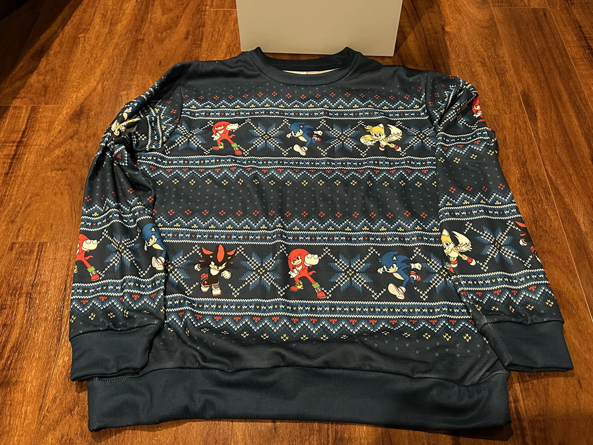 Cool Sonic 3 Movie Christmas Jumper made by "colliderfrosty" on Twitter ...