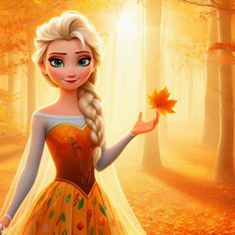 autumn elsa and anna ai ¨art¨ | Fandom