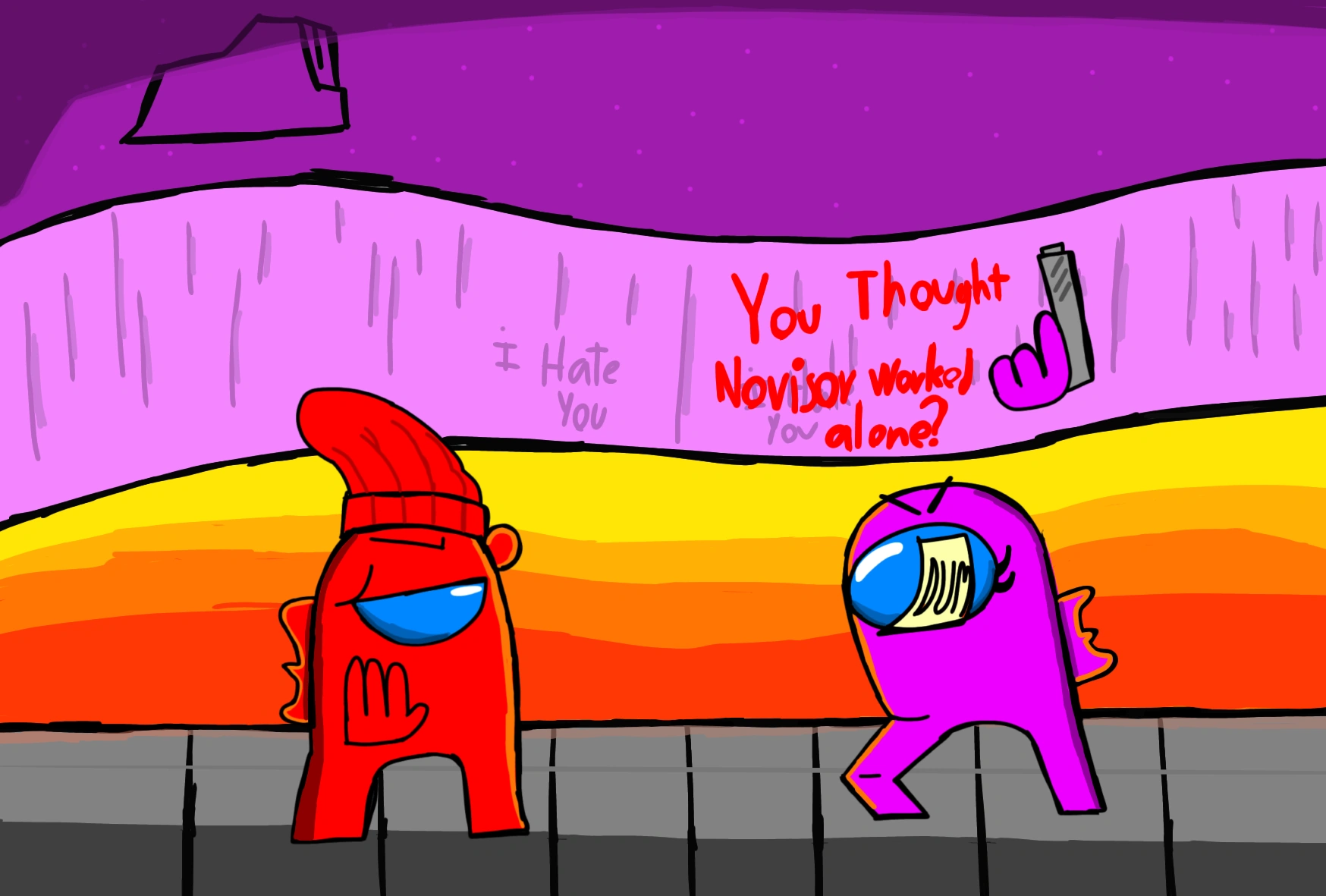 "You thought no visor worked alone" | Fandom