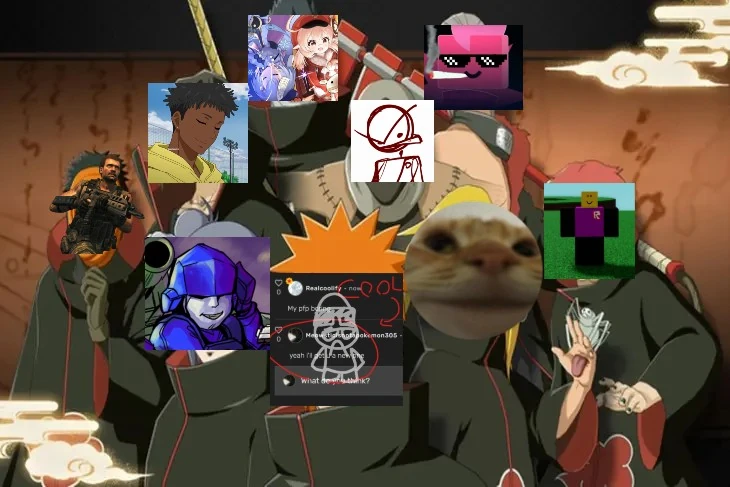 the Akatsuki with the admins, moderators, and top contributors | Fandom