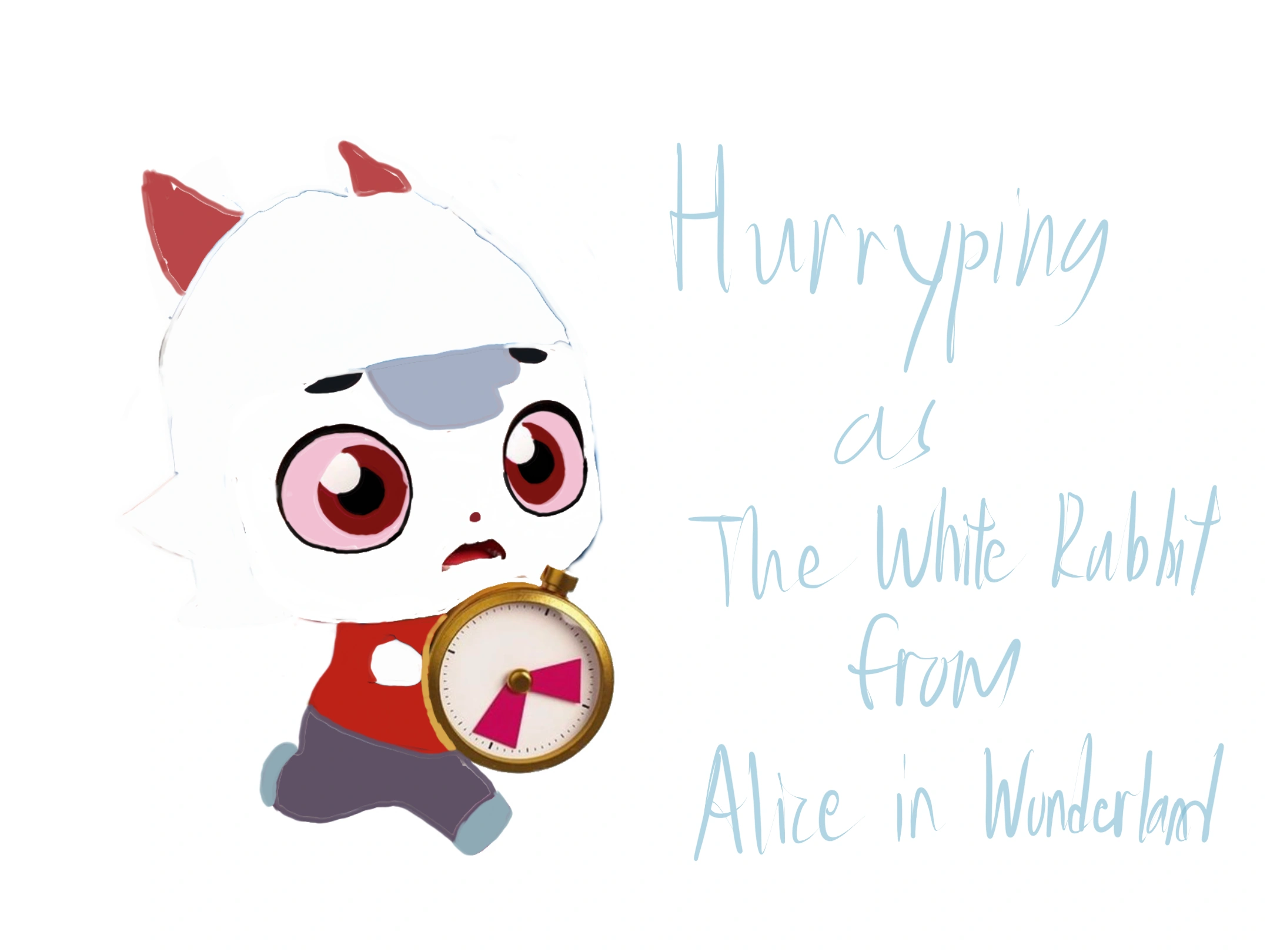 Hurryping as The White Rabbit | Fandom