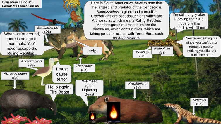 The thing has arrived: Cenozoic Presentation! | Fandom