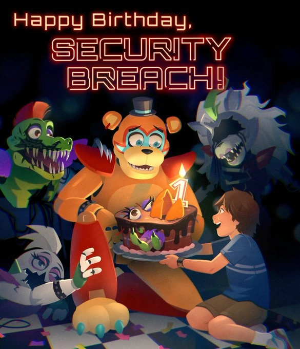 Security Breach ist nun 1 Jahr alt! | Fandom