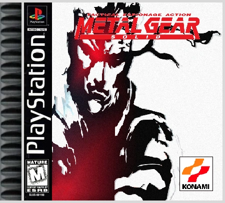 Better PS1 cover for Metal Gear Solid | Fandom