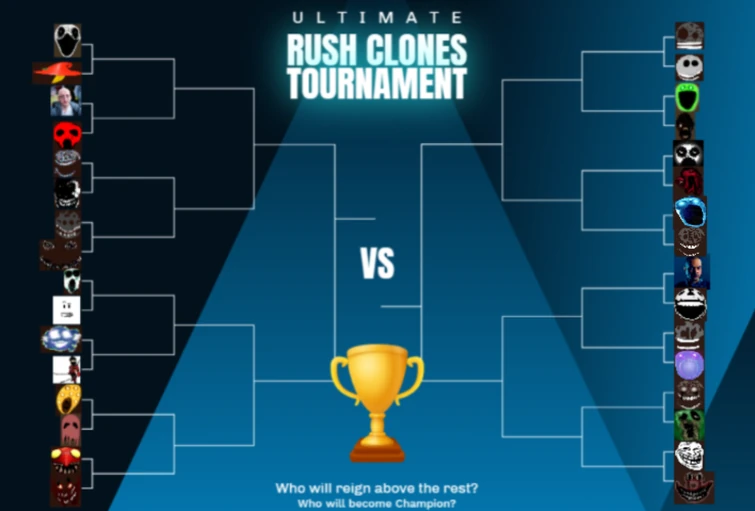 Ultimate Rush Clones Tournament Begins!!! | Fandom
