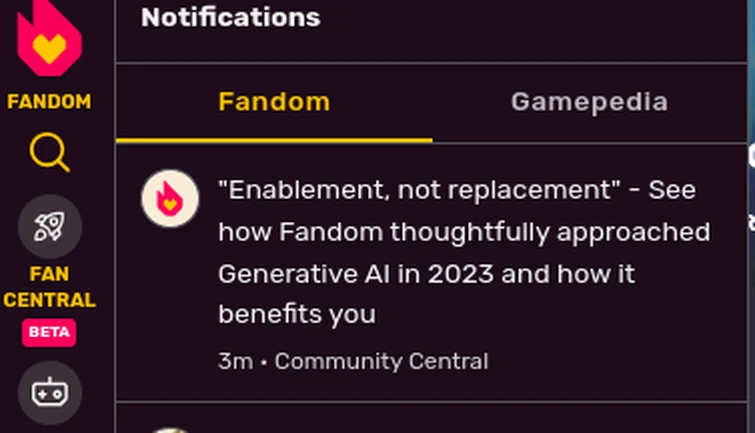 Fandom you are already a bad website, why do this | Fandom