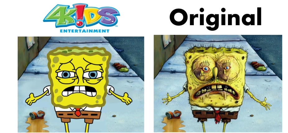 If 4Kids censored SpongeBob SquarePants | Fandom