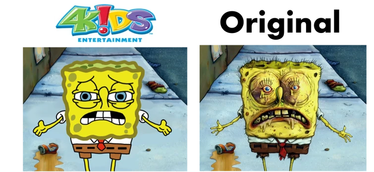 If 4Kids censored SpongeBob SquarePants | Fandom