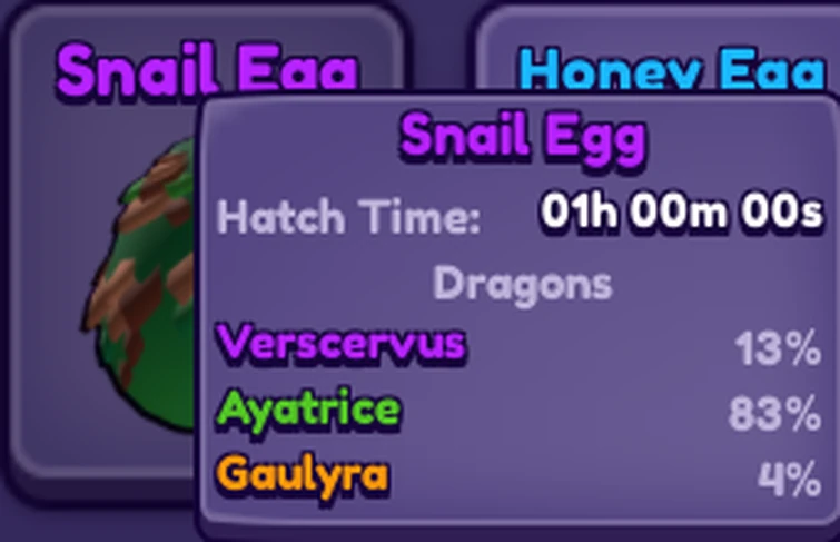 SNAIL EGG CHANCES *WITH LUCKY GAMEPASS* | Fandom
