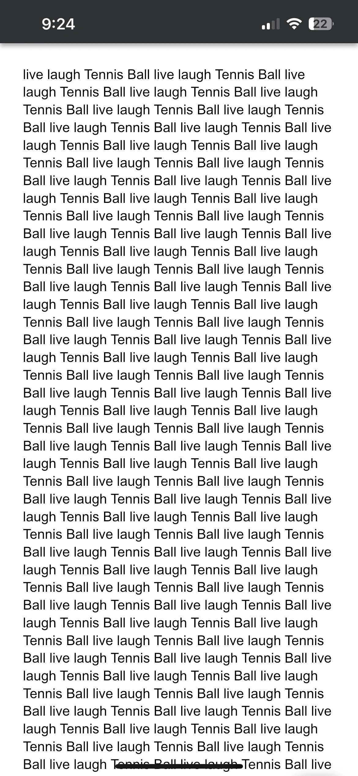 live laugh Tennis Ball | Fandom