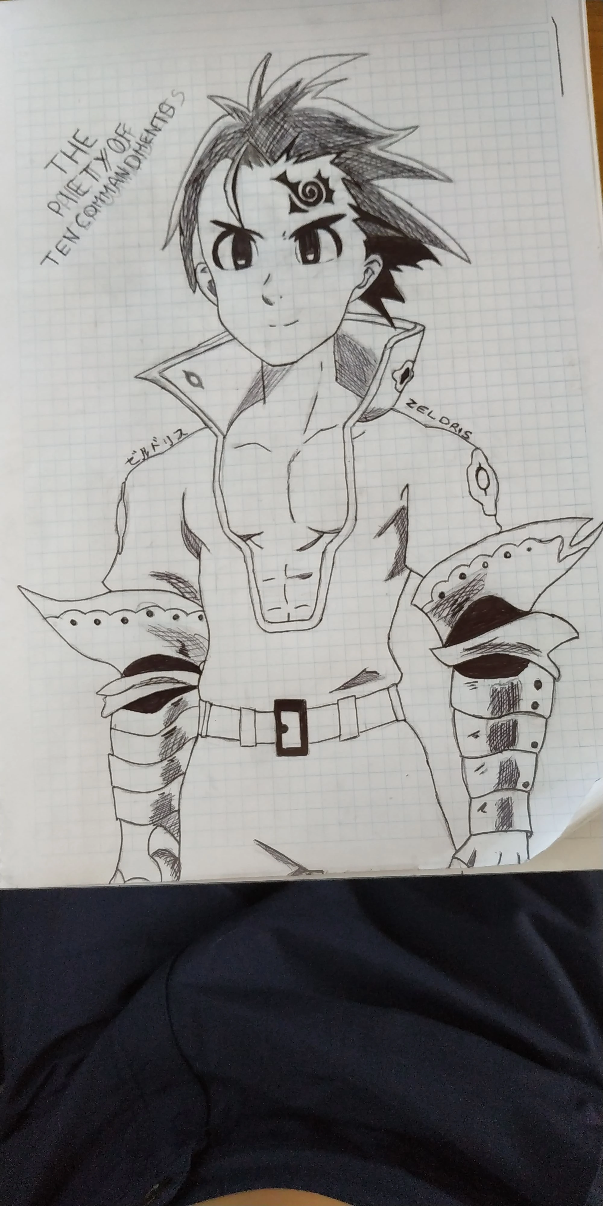 Drawing of Zeldris (asked by ColonelWhaleMan) | Fandom