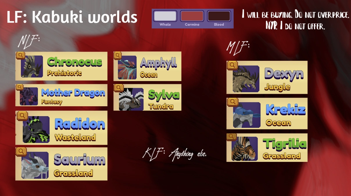 LF: kabuki worlds | Fandom