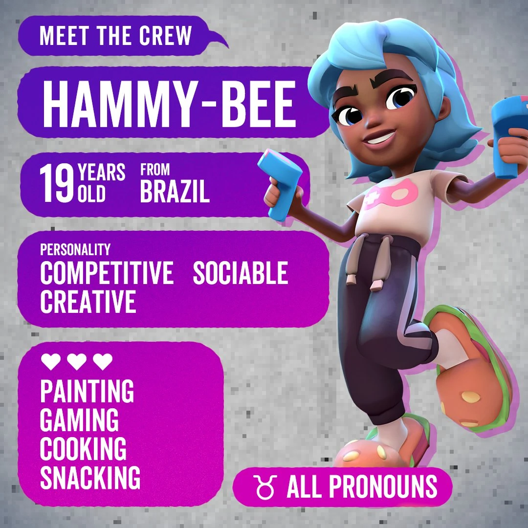 HAMMY BEE INFO | Fandom