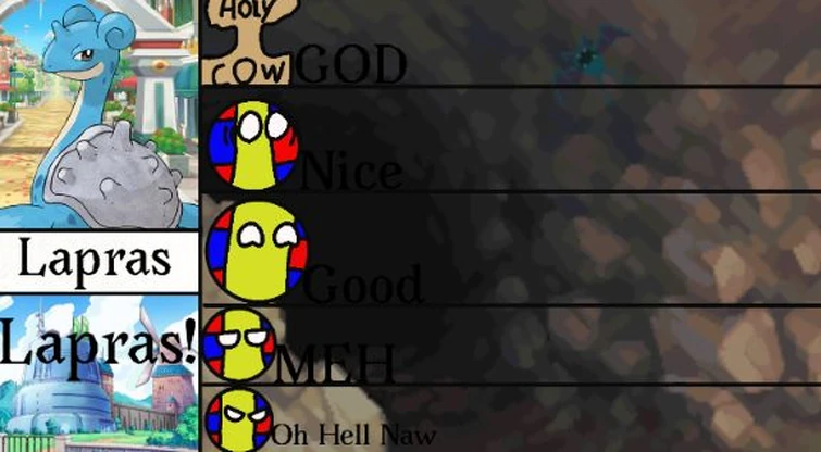 Lapras Matchup Idea Tier List | Fandom