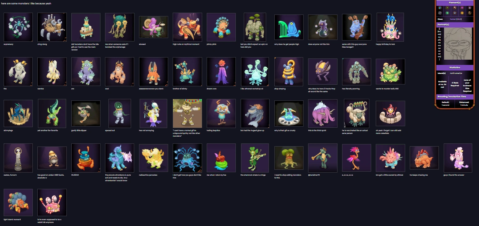 54 monsters | Fandom