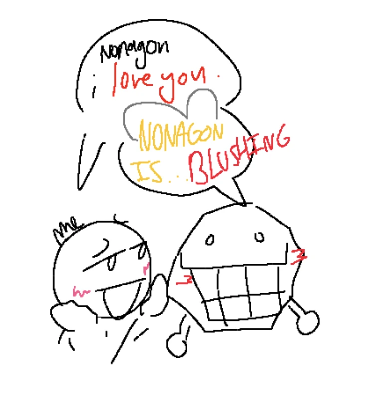 what do you mean I don’t have an obsession with nonagon | Fandom