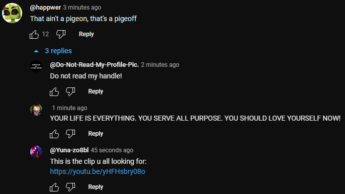 YT really needs to do something about these bots | Fandom