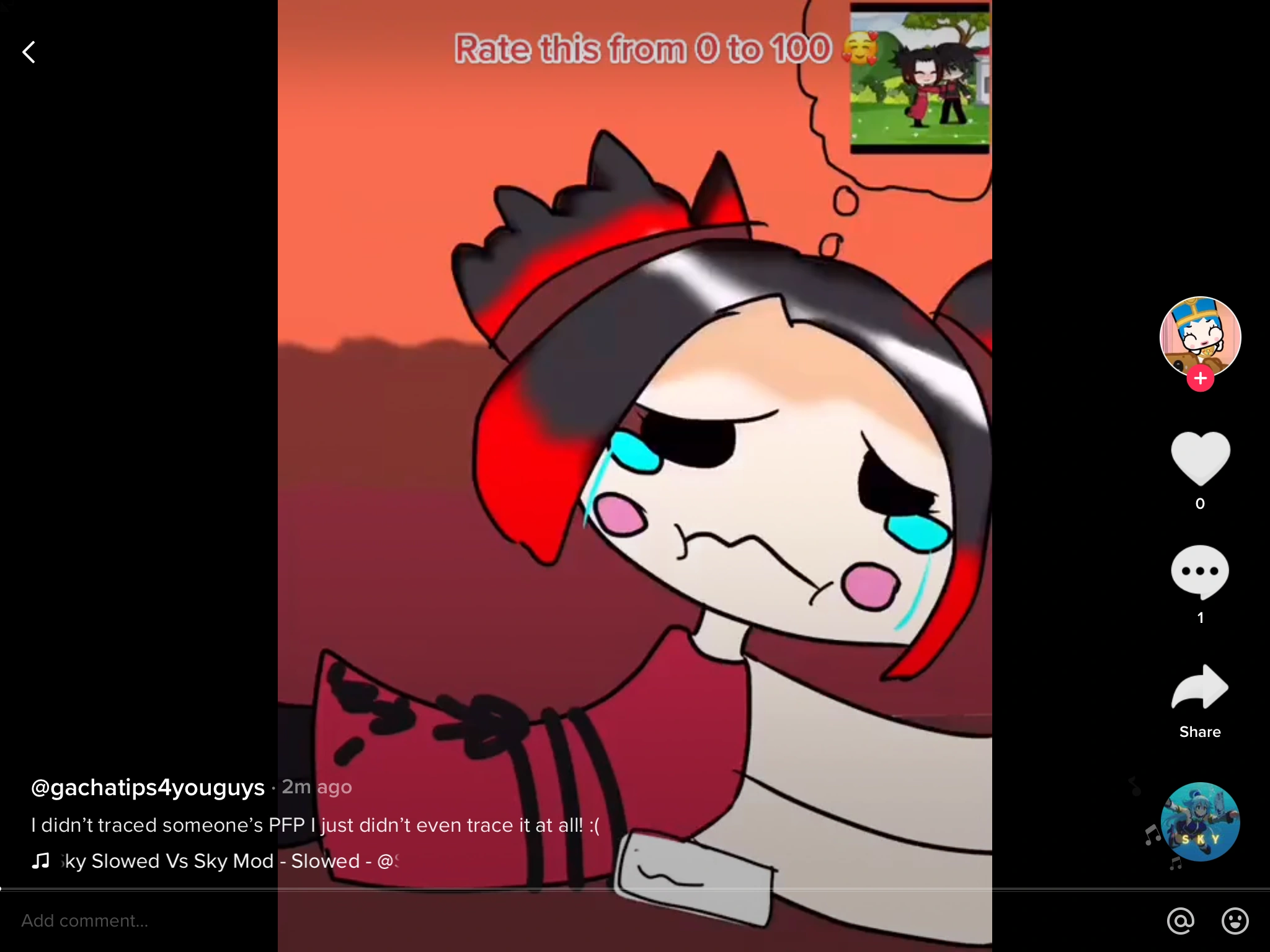 So this random user on TikTok started tracing my PFP… | Fandom