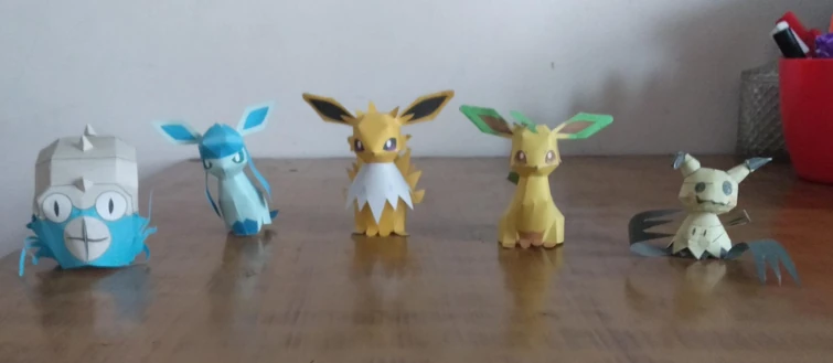 These are some paper craft pokemons I made hope you all like it | Fandom