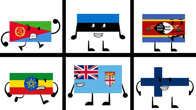 Flags as The Object Show, Part 2 | Fandom