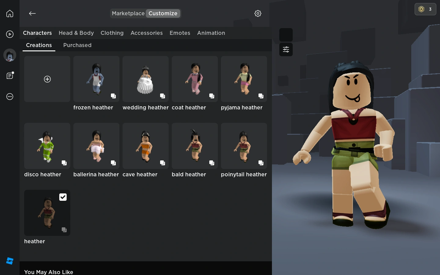Just made every Heather skin in Roblox | Fandom