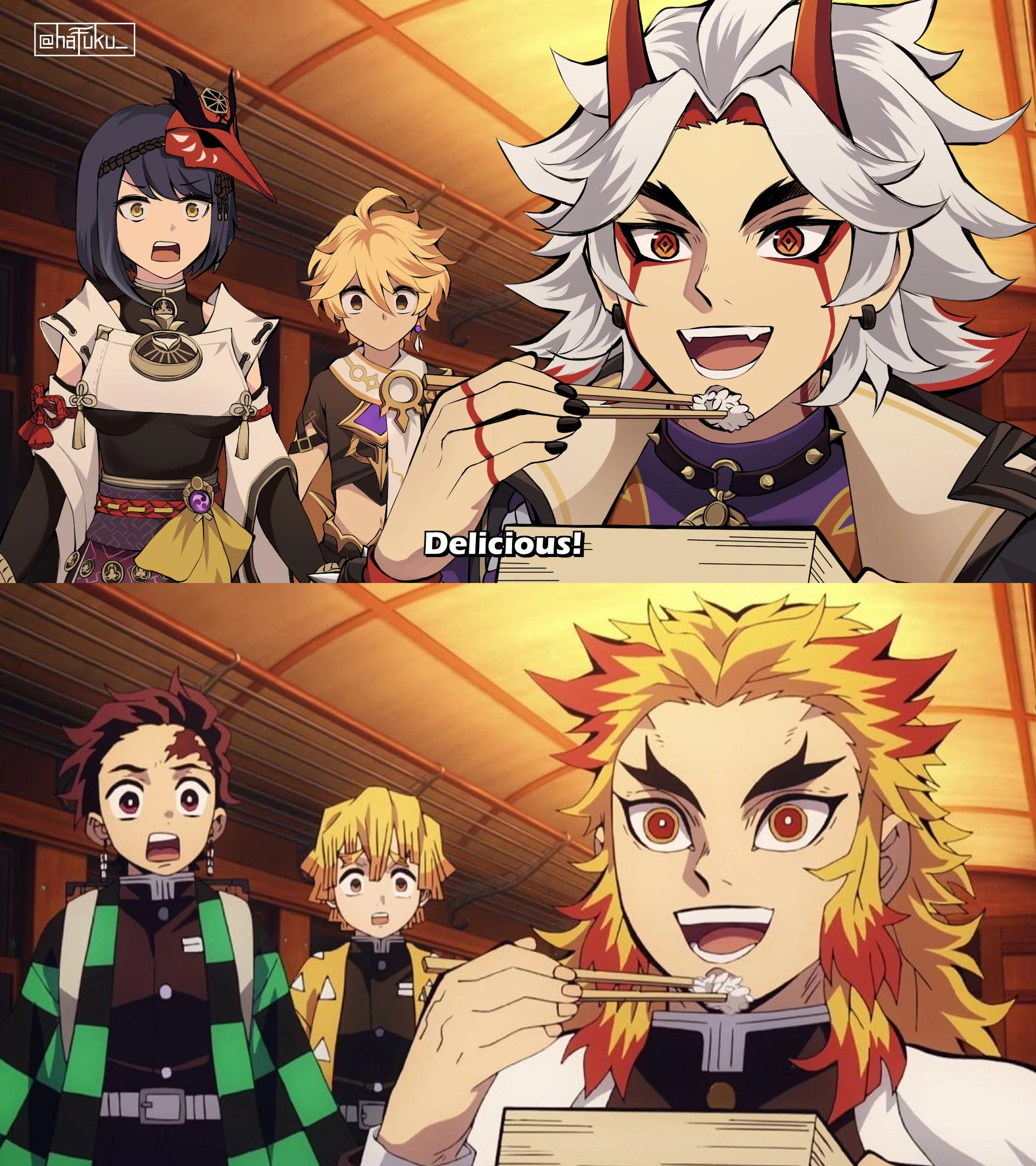 POV: Rengoku got isekai'd as Itto | Fandom