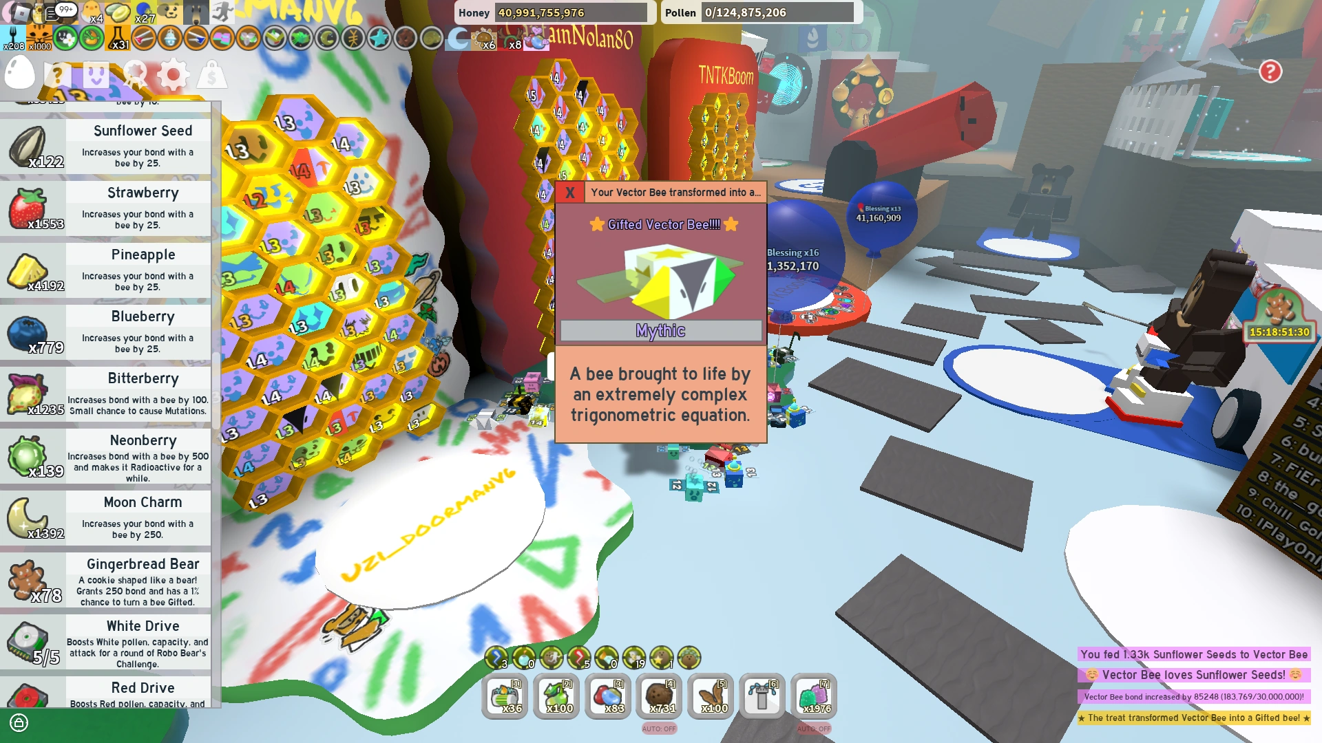 Omg guys I got lucky for gifted vector bee | Fandom