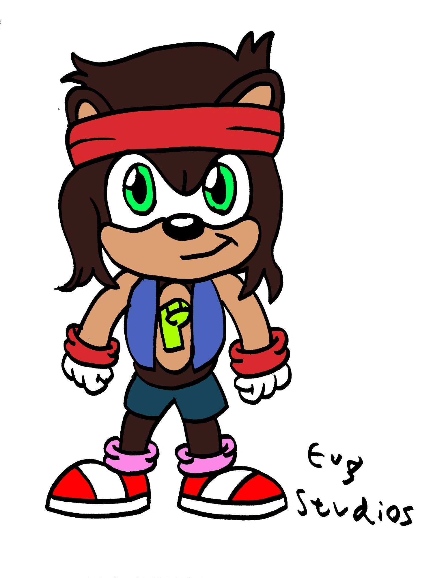 My drawing of Kaio Sonic | Fandom