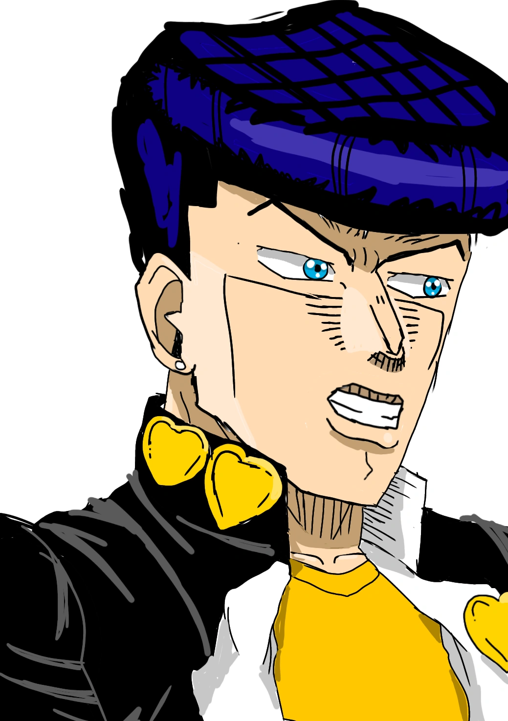 Josuke part three artstyle | Fandom