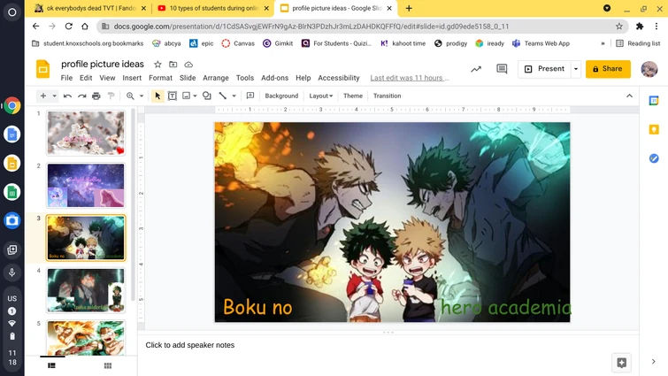 okay I made things on my Google doc | Fandom