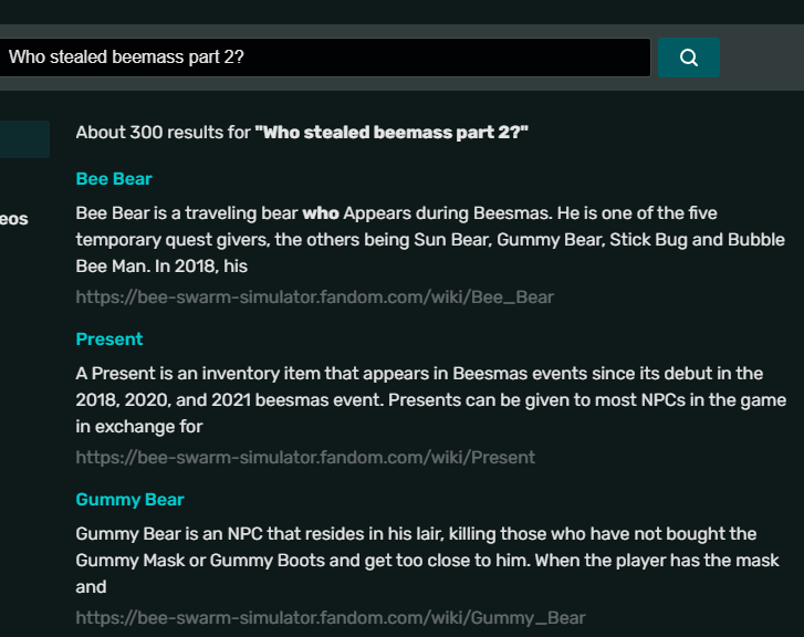 Now we know why Beemass Part 2 isnt here yet. | Fandom