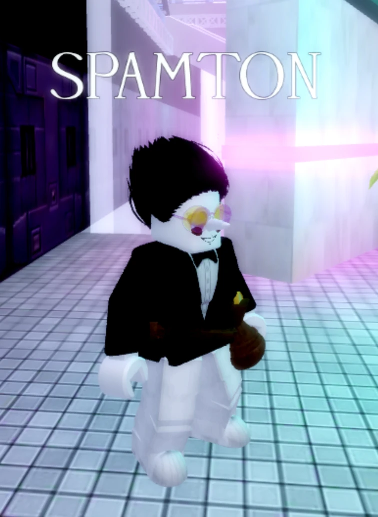 I spent over an hour of my life trying to make spamton this is best I ...
