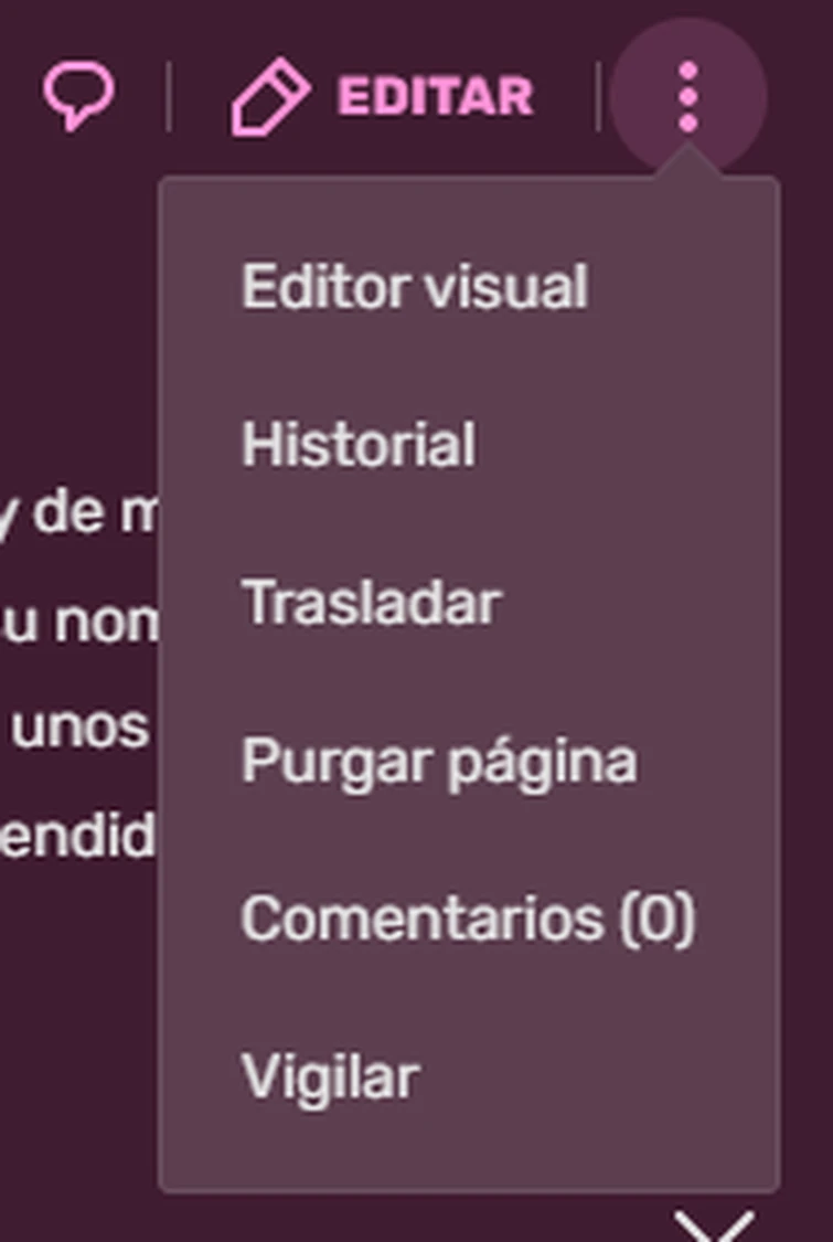 necesito cambiar el nombre a un artículo | Fandom