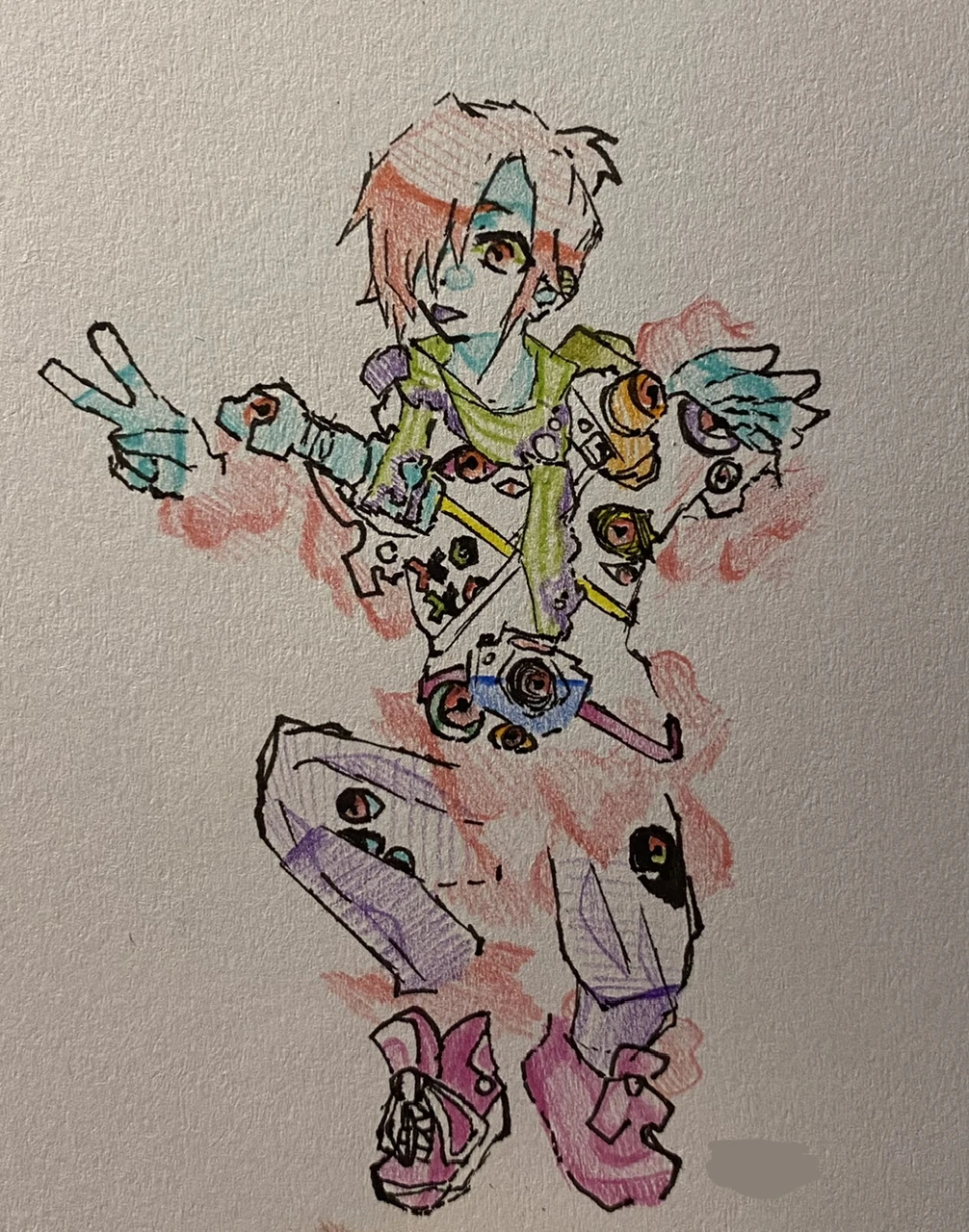 A weird Mitsuba drawing I made a while ago and forgot about 📸 | Fandom