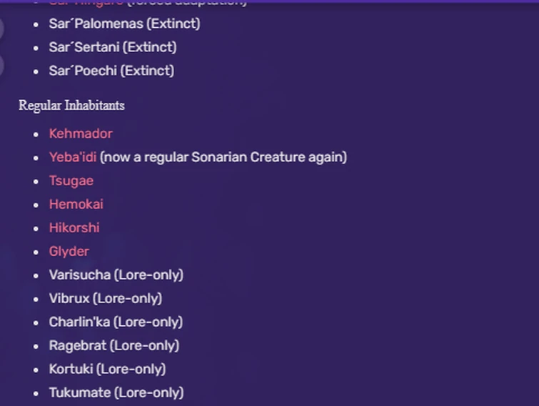 omg. the diamona lore exlusives actually are creature concepts. | Fandom
