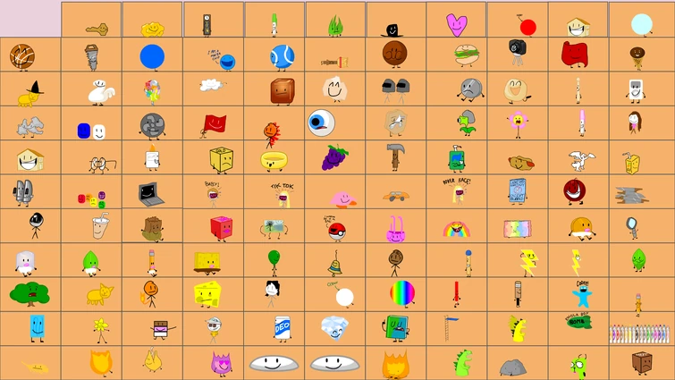 BFDI Recommended Characters VV 12 (VTE) | Fandom